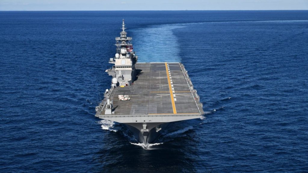 US Navy F-35B Successfully Lands on Japanese Destroyer JS Kaga's Deck ...